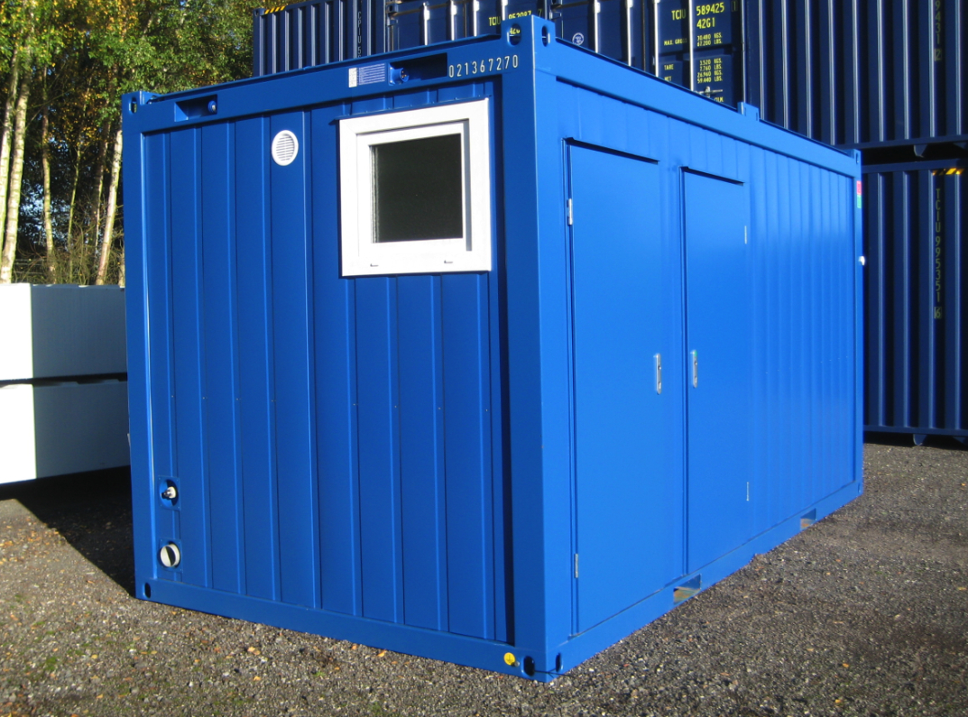 Nieuwe 16ft Sanitair Container (CTX) Containex - Containerslot.net
